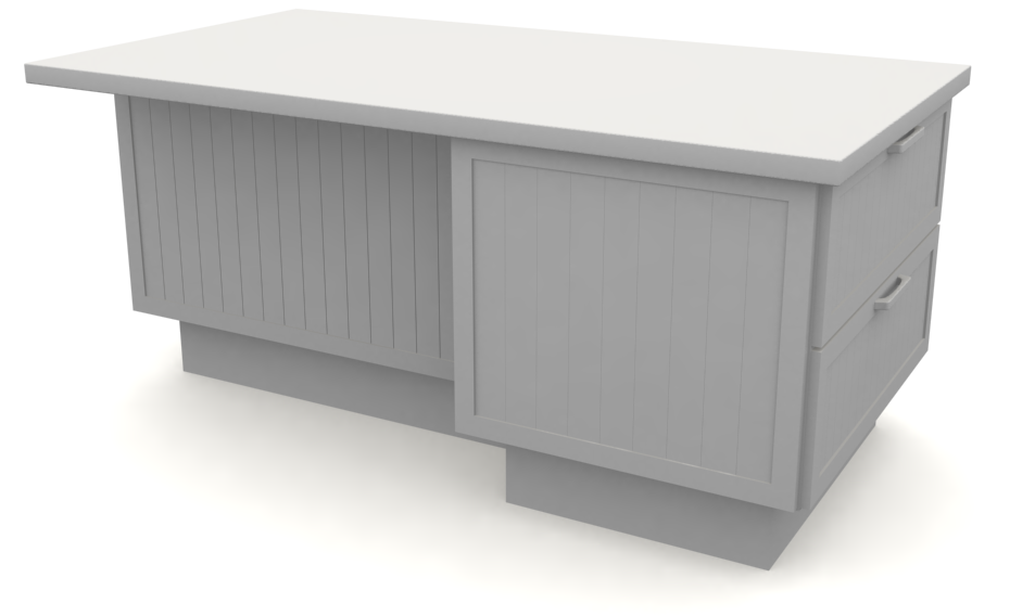 Download Kitchen Island 2d And 3d Models - Computer-aided Design PNG ...