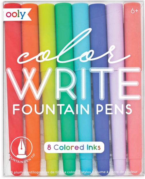 Download Color Write Fountain Pens - Pen PNG Image with No Background ...