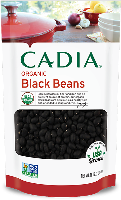 Download Cadia Organic Black Beans, 16 Oz - Cadia Organic Maple ...