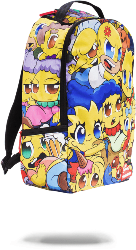 Download Sprayground Backpacks Simpsons PNG Image with No Background ...