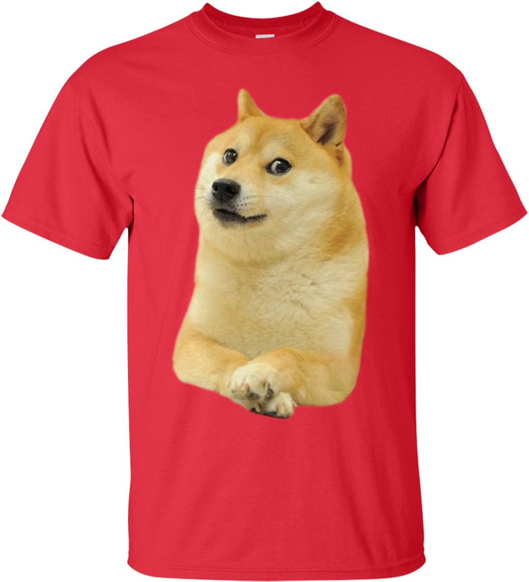 Doge Meme T-shirt - Free Transparent PNG Download - PNGkey