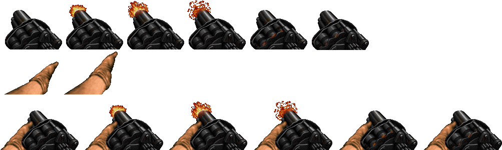 Sw Grenade Launcher With Doomguy's Hand, With Style - Doom Grenade ...