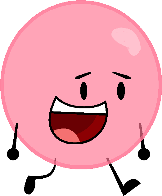 Download Bubble Gum Pose - Bfdi Bubble Gum PNG Image with No Background ...