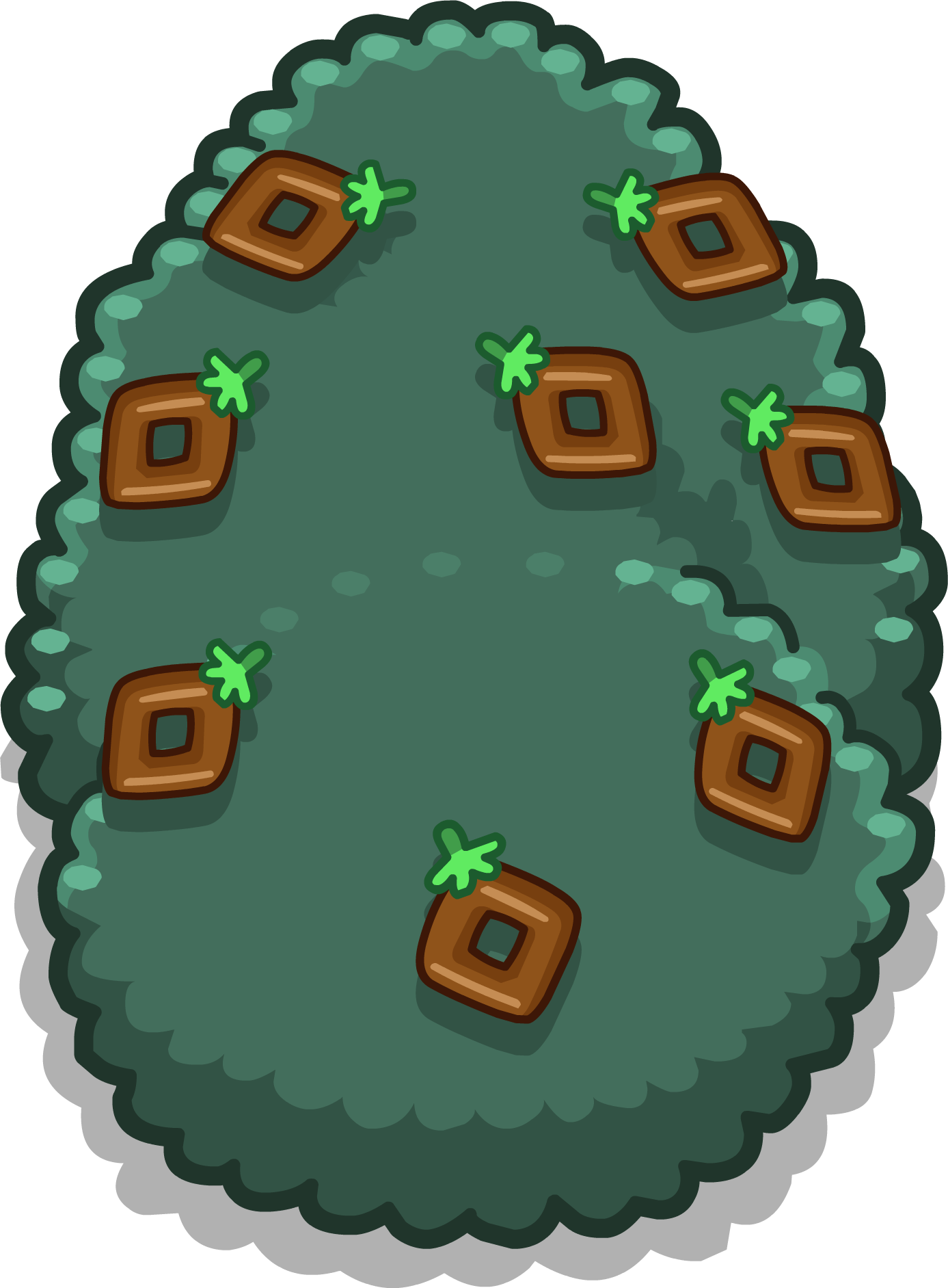 Download Large Multi-berry Bush Sprite 035 PNG Image with No Background ...