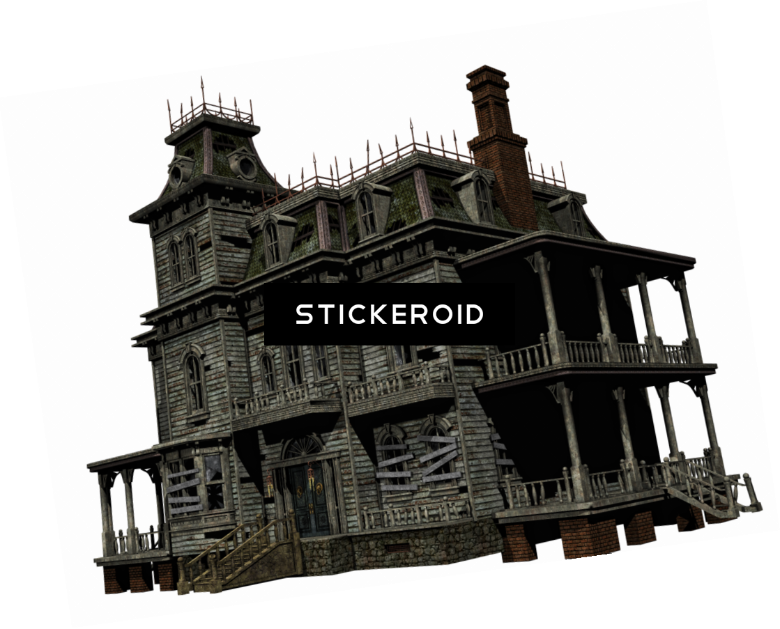 House Haunted House Stock By - Halloween House Png - Free Transparent ...