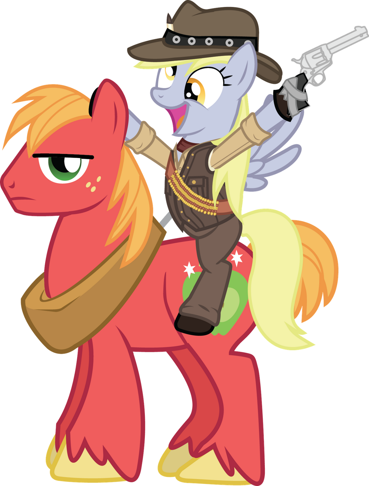 Download Peter New Livestream Event - Big Mac And Derpy PNG Image with ...