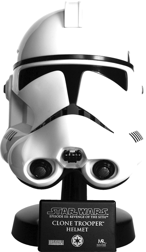 Clone Trooper Helmet Side View, Front And Back View - Clone Trooper ...