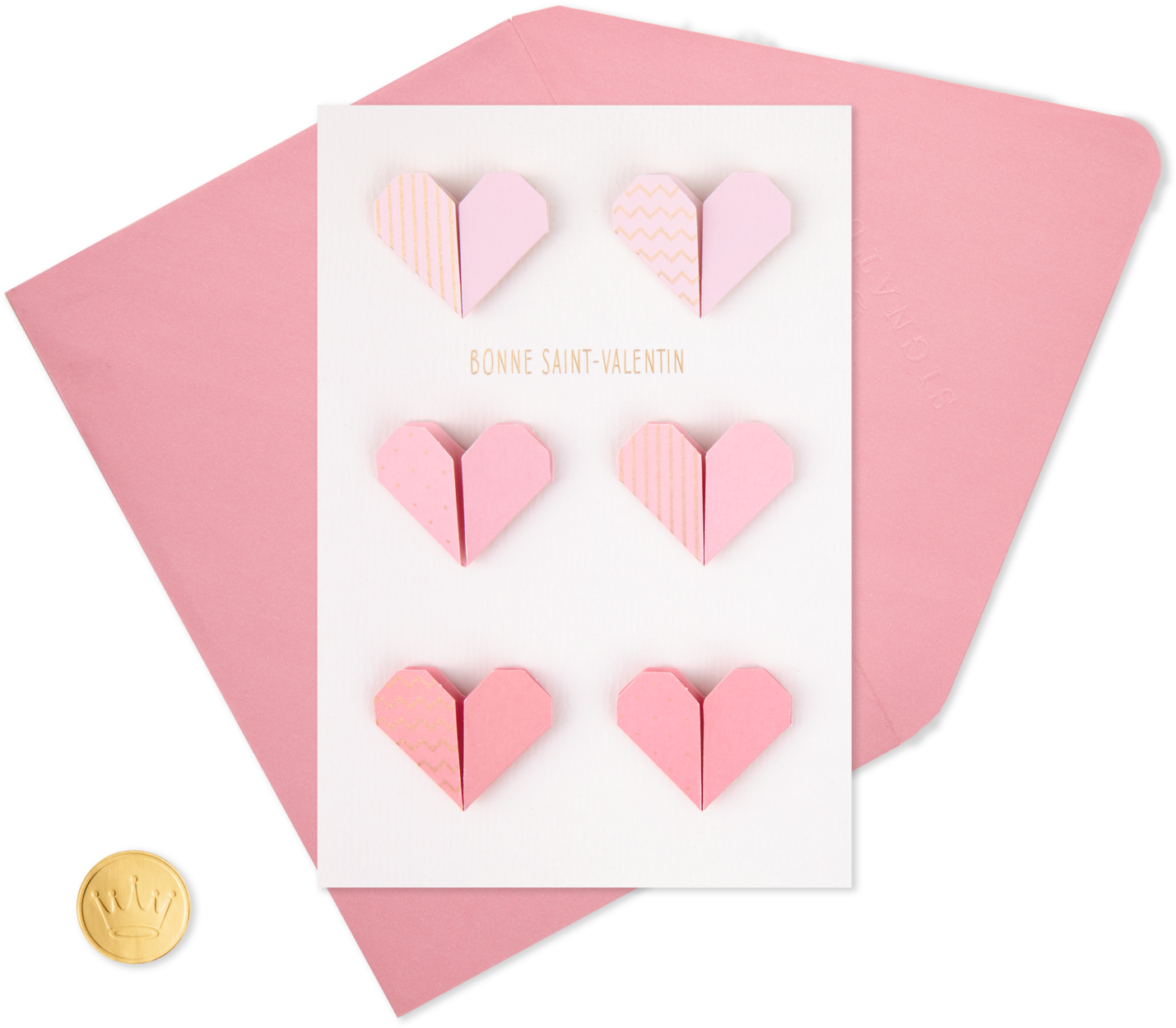 Download Paper Hearts French-language Valentine's Day - Heart PNG Image ...