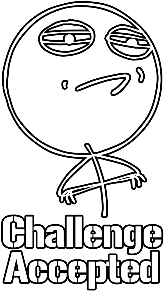 Imágenes De Challenge Accepted Meme Png Png Archivo - Challenge ...