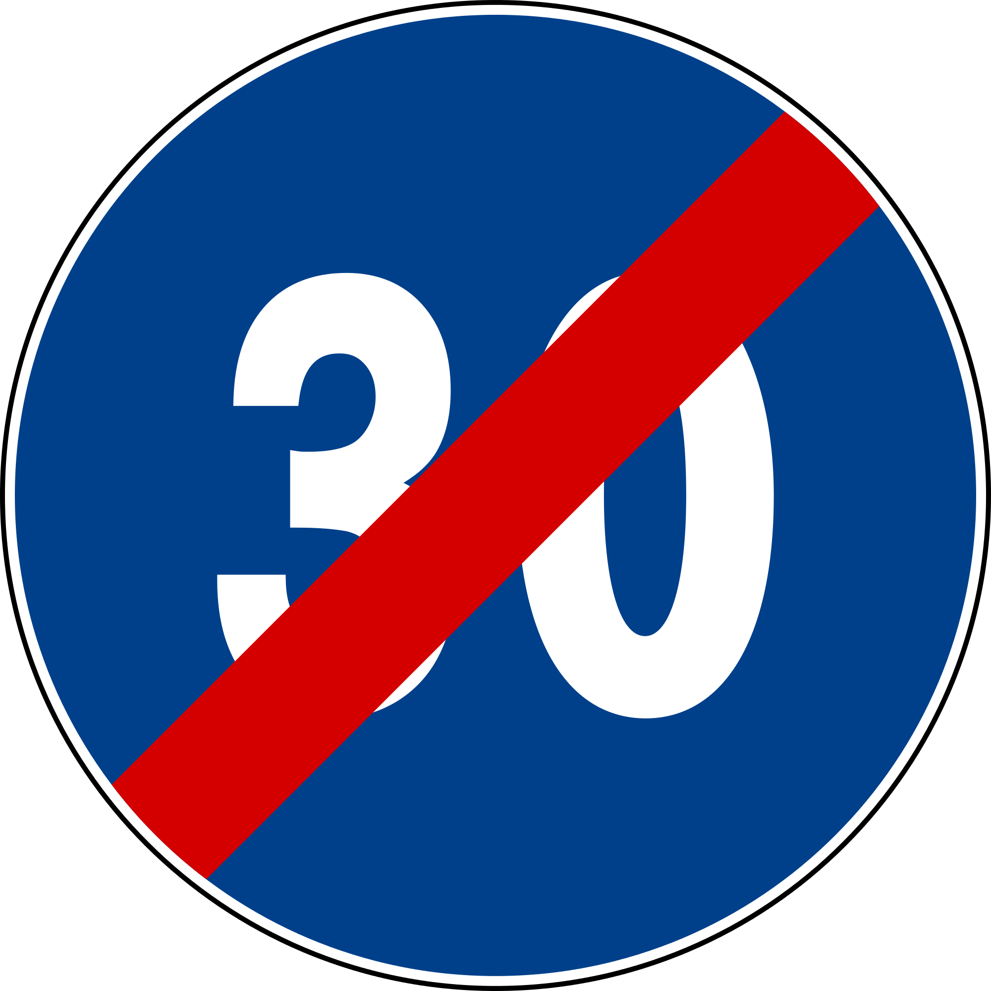 Download Open - German Minimum Speed Limit Sign PNG Image with No ...