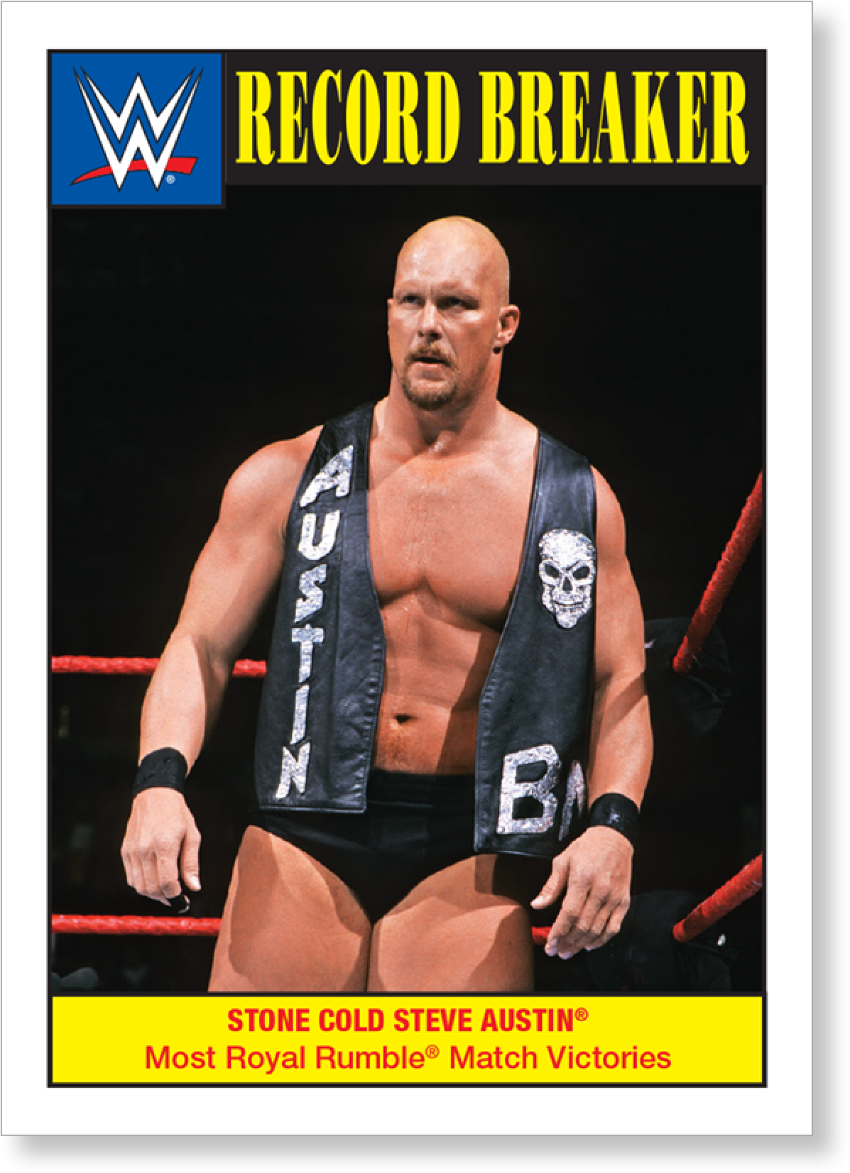 Stone Cold Steve Austin 2016 Wwe Heritage Record Breakers - Andre The ...