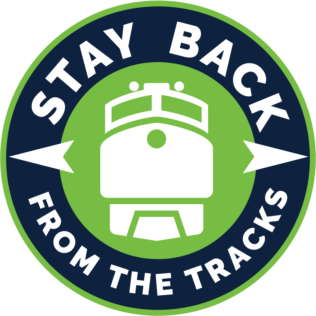 Download Logo For Stay Back From The Tracks Safety Campaign - Boston ...