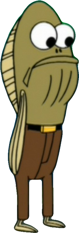 Download Fred - Fred The Fish My Leg - Spongebob T-shirt PNG Image with ...