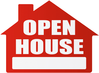 Open House Png - Open House Sign Clip Art - Free Transparent PNG ...
