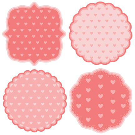 Polka Dot Heart Backgrounds Svg Scrapbook Cut File - Heart Dots Png ...