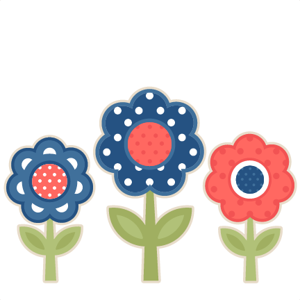 Download Polka Dot Flowers Svg Scrapbook Cut File Cute Clipart - Cute ...