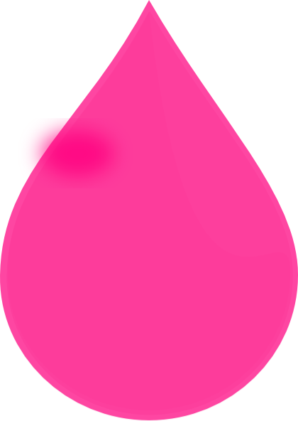 Download Free Pink Raindrop Clipart - Droplet Pink Png PNG Image with ...