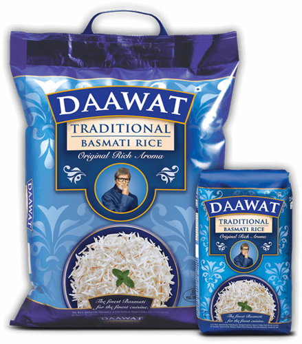 Download Daawat Traditional Basmati Rice - Daawat Select Basmati Select ...