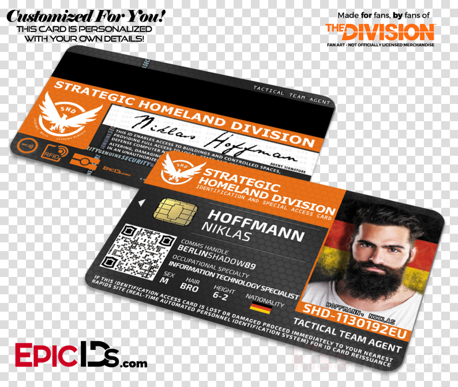 Download Shd The Division Clipart Tom Clancy's The Division - Shaun Of ...