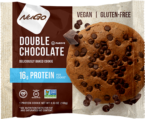 Download Nugo Nutrition Gluten Free Double Chocolate Cookies PNG Image ...