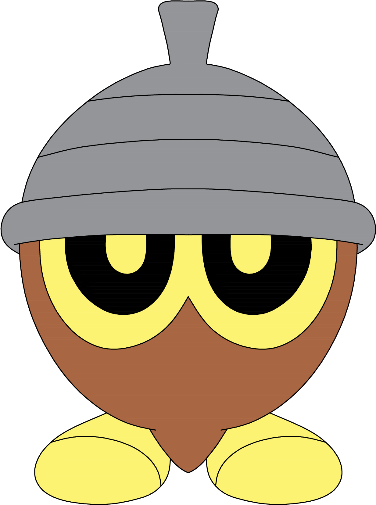 How To Draw Pokémon Seedot Done And Colored - Free Transparent PNG ...