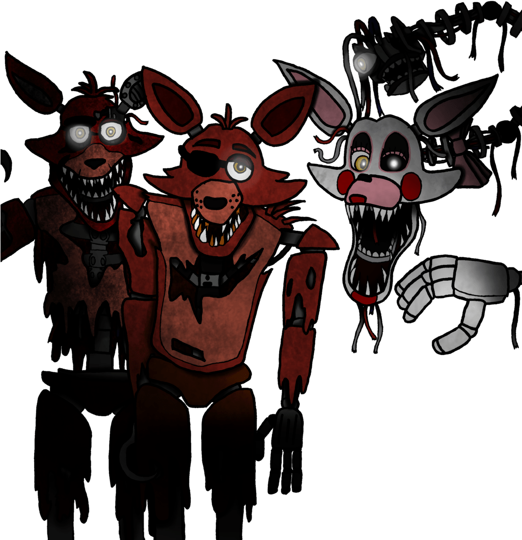 Download Withered Foxy In Pirate's Cove PNG Image with No Background ...