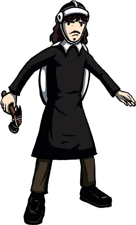 Download Smbpowerups Descartes Hammer Suit - Rene Descartes Cartoon Png ...