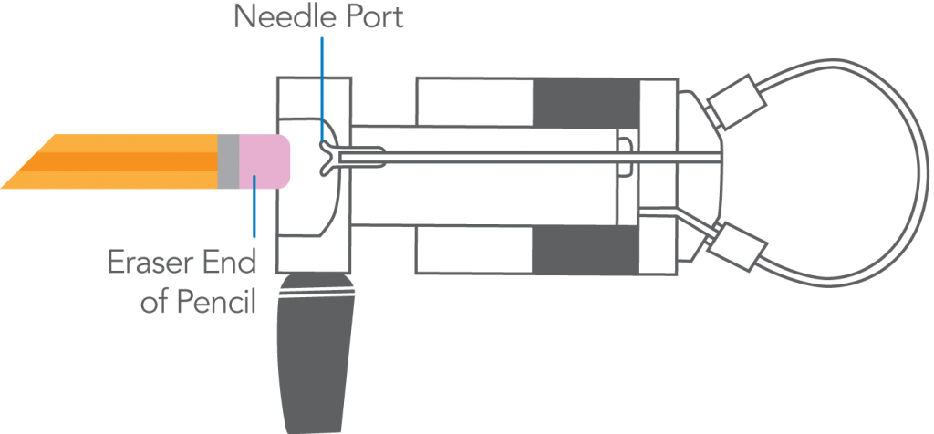 Download To Reform The Needle Seal, Push The Eraser End Of A - Diagram ...