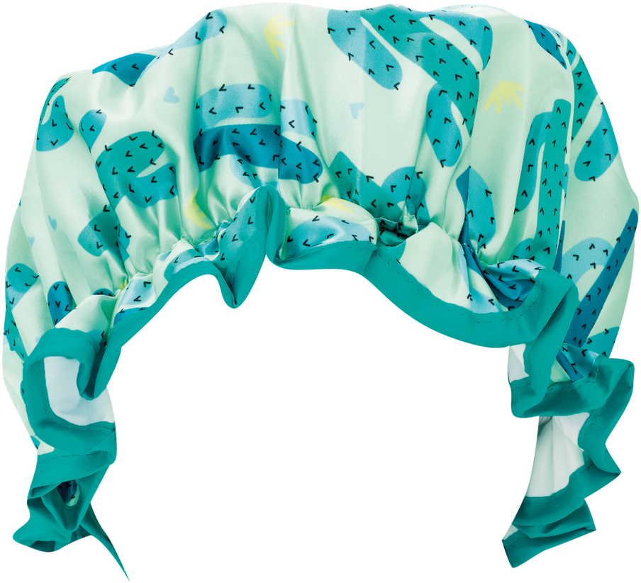 Download Danielle Creations Cactus Print Shower Cap - Shower Cap PNG ...