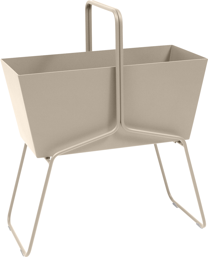 Download Basket Nutmeg - Fermob Basket Flower Box High PNG Image with ...