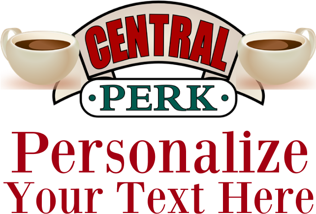 Central Perk Png - Central Perk Apron Waist - Free Transparent PNG ...