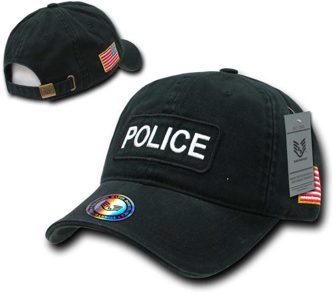 Download Rapid Dominance R89 - Dual Flag Raid Caps - Police, PNG Image ...
