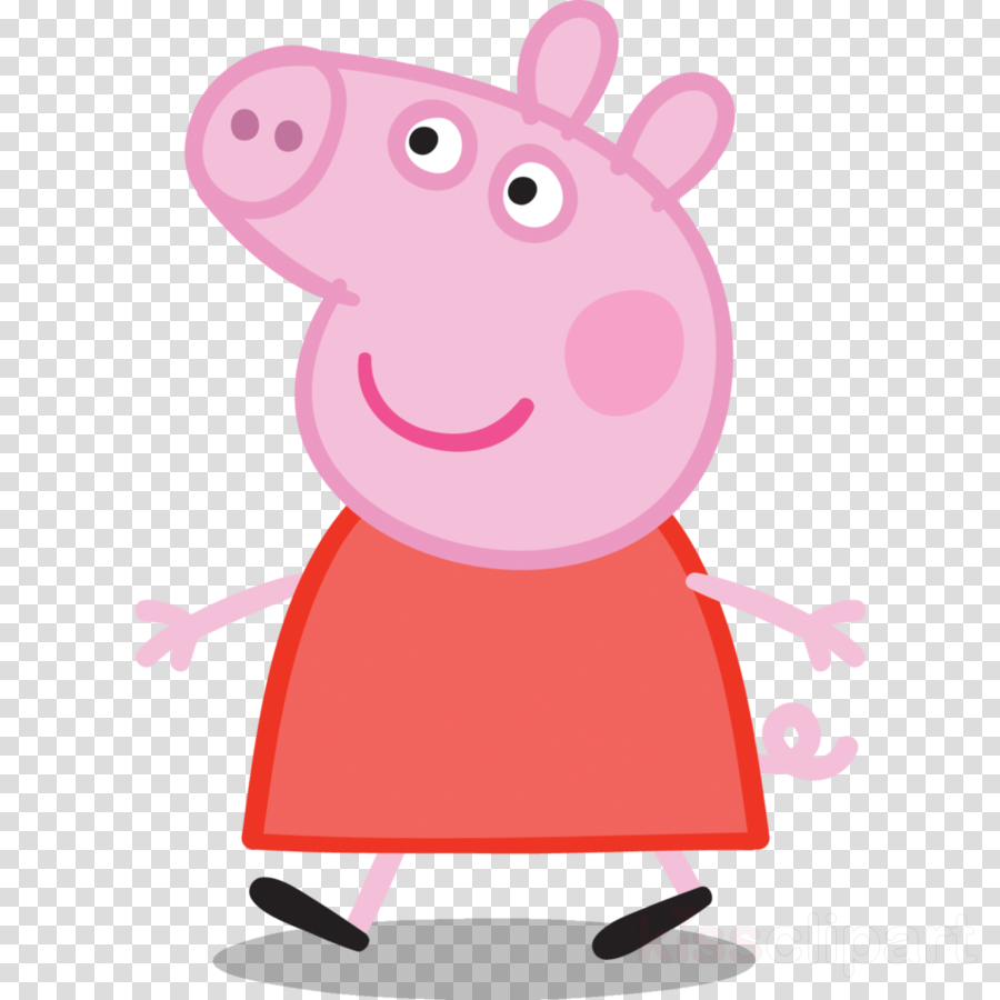 Peppa Pig Clipart George Pig Mummy Pig - Peppa Pig Transparent ...