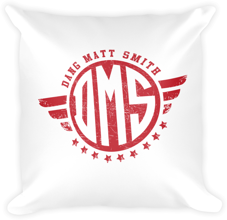 Download Dang Matt Smith Square Pillow PNG Image with No Background ...