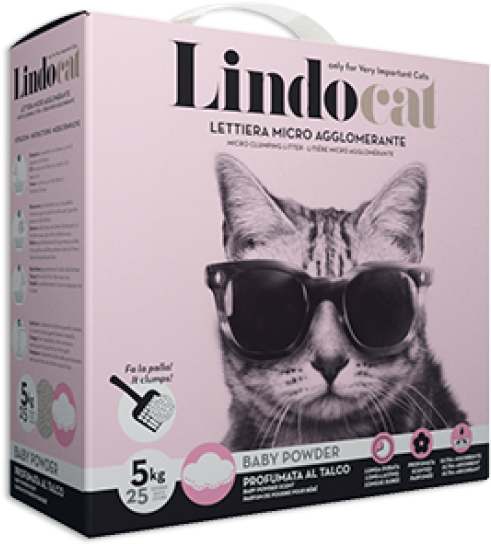 Download Lindocat Baby Powder Clumping 5lt PNG Image with No Background ...