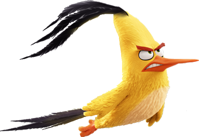 Chuck6 - Angry Birds Movie Chuck Flying - Free Transparent PNG Download ...