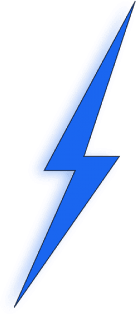 Download Blue Lightning Bolt Png PNG Image with No Background - PNGkey.com
