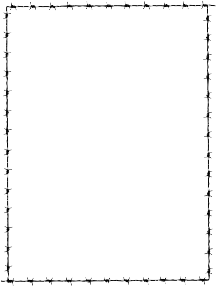 Barbed Wire Border Clipart Png - Free Transparent PNG Download - PNGkey