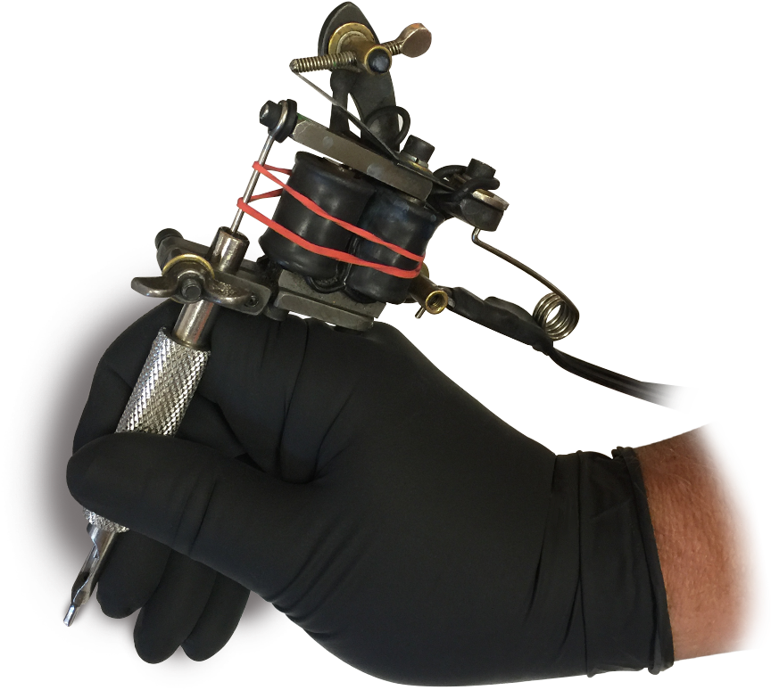 Download Png Hand With Tattoo Machine PNG Image with No Background ...