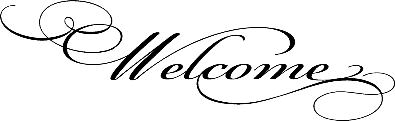 Download Welcome - Calligraphy PNG Image with No Background - PNGkey.com