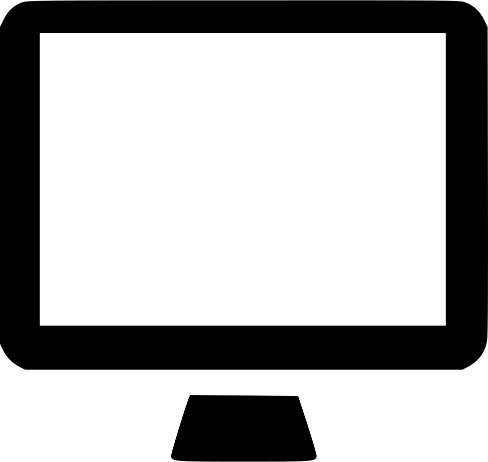 Computer Screen - - Desktop Icon Png Transparent - Free Transparent PNG ...