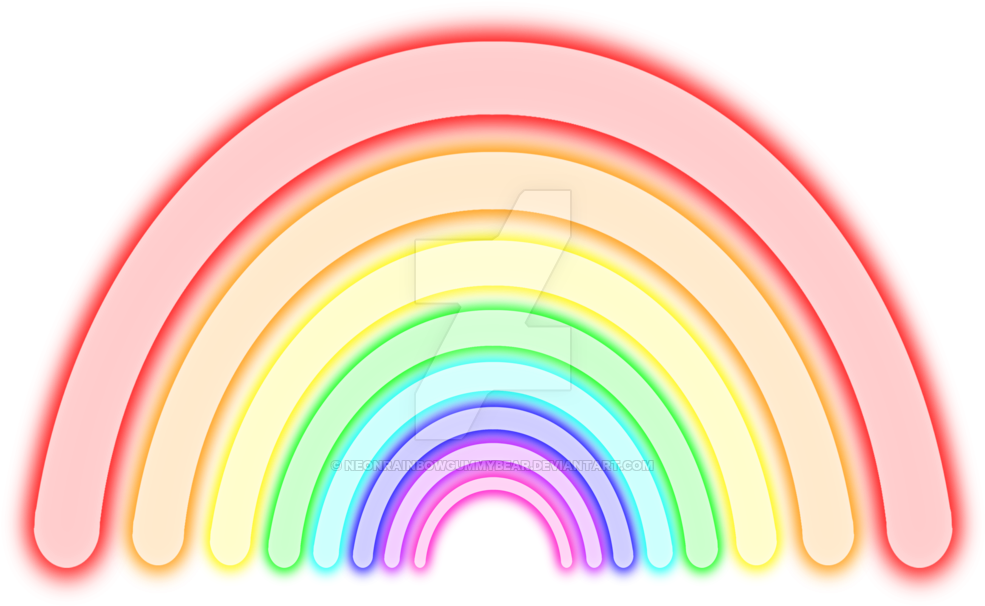Download A Simple Neon Rainbow By Neonrainbowgummybear On Deviantart ...
