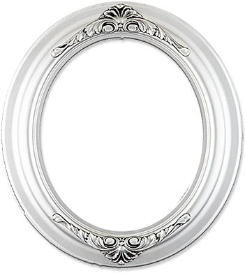 Oval Frame Silver Png - Free Transparent PNG Download - PNGkey