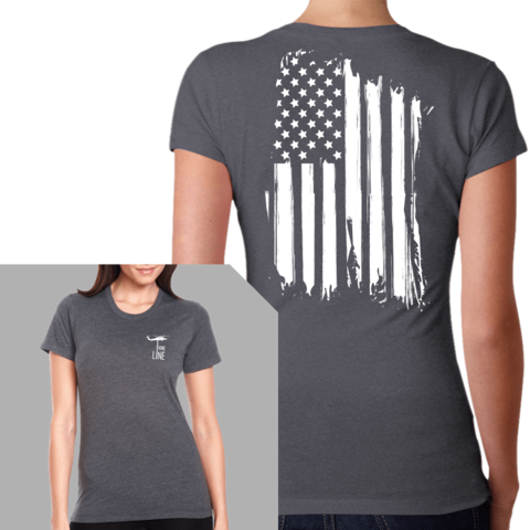Download American Ladies T-shirt - Nine Line T Shirts PNG Image with No ...
