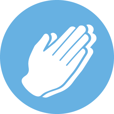 Download Pray Graphic-blue - Twitter Signature Icon PNG Image with No ...