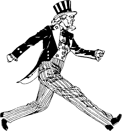Download Uncle Sam Clipart Black And White - Original Uncle Sam Cartoon ...