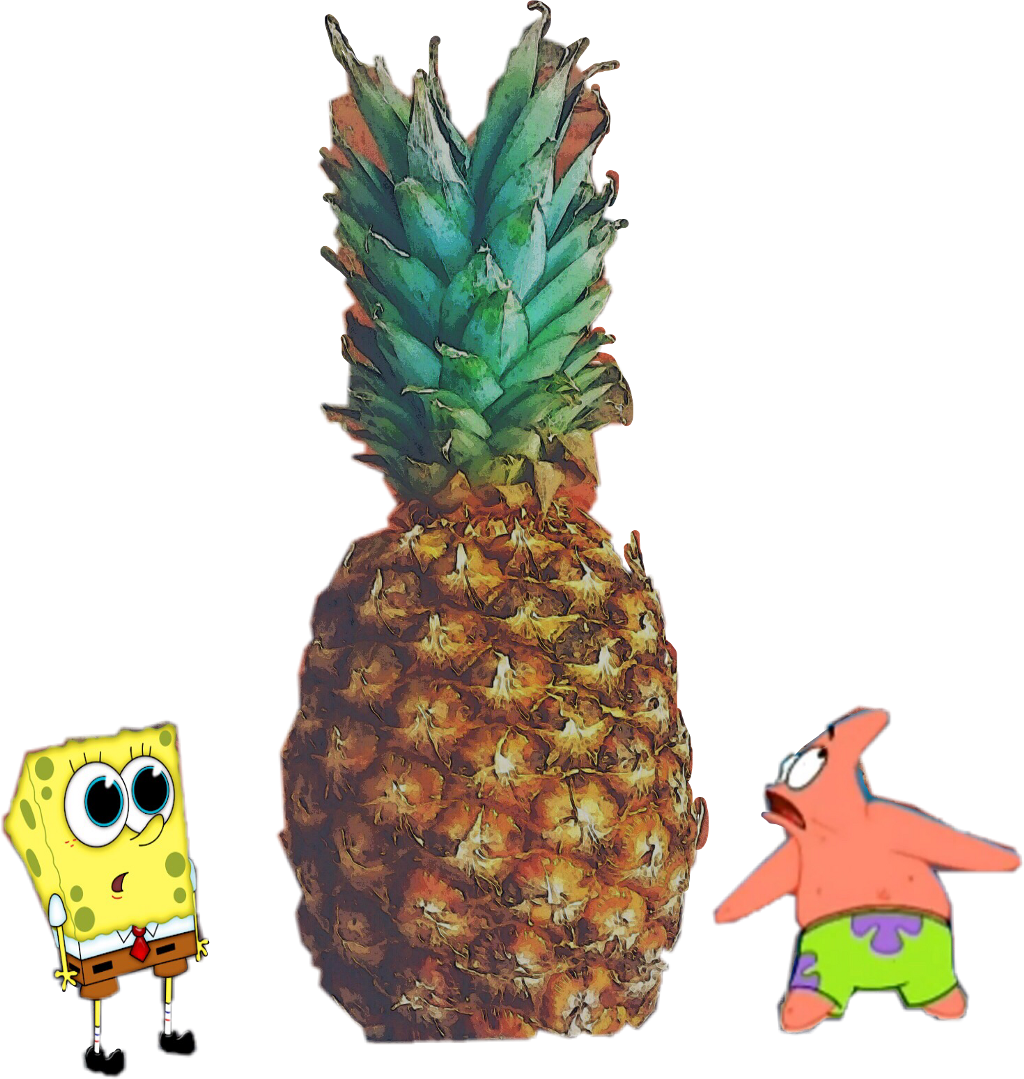 Freetoedit Pineapple Spongebob Patrick - Spongebob Squarepants - Free ...