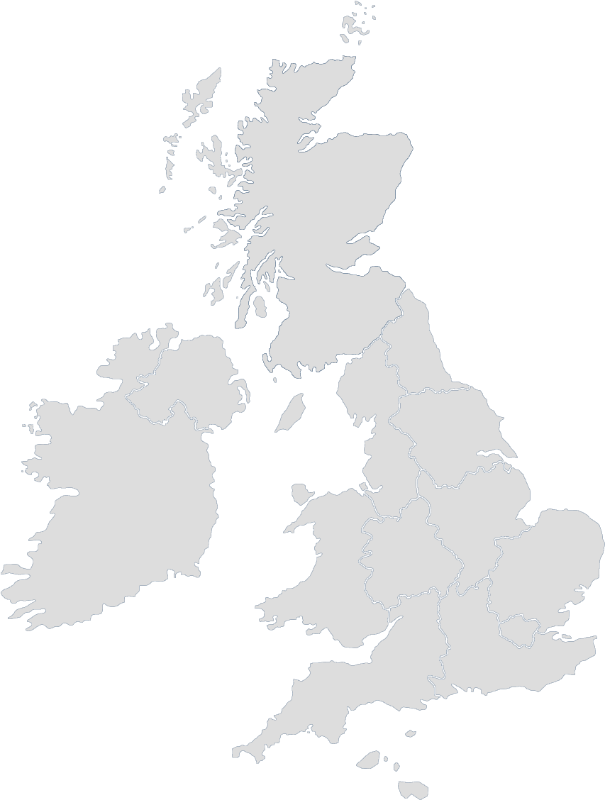 Download United Kingdom - Britain And Ireland Map PNG Image with No ...