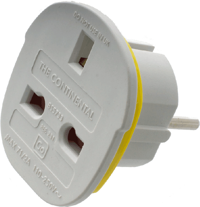 Download Travel Plug Adaptor Europe - Adapter PNG Image with No ...