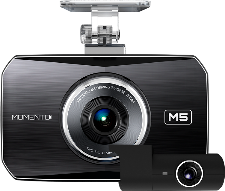 Download Momento M5 With Rear Cam - Momento Dash Cam PNG Image with No ...